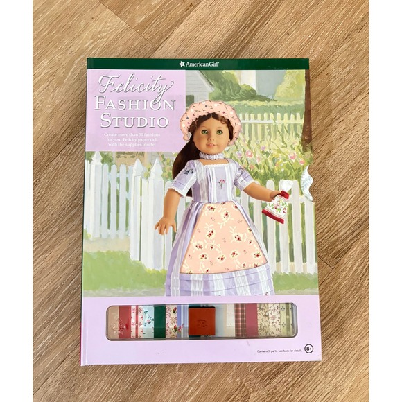American Girl | Toys | American Girl Doll Felicity Fashion Studio Paper ...